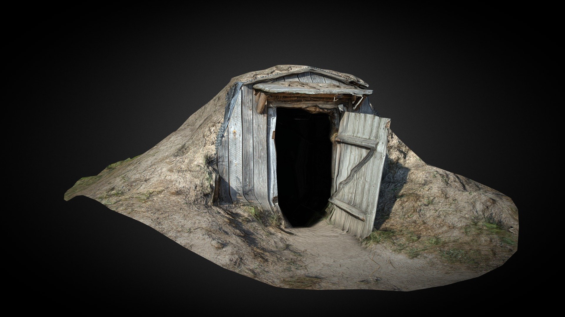 Dugout - open air museum in Poland - Download Free 3D model by Zygomir ...