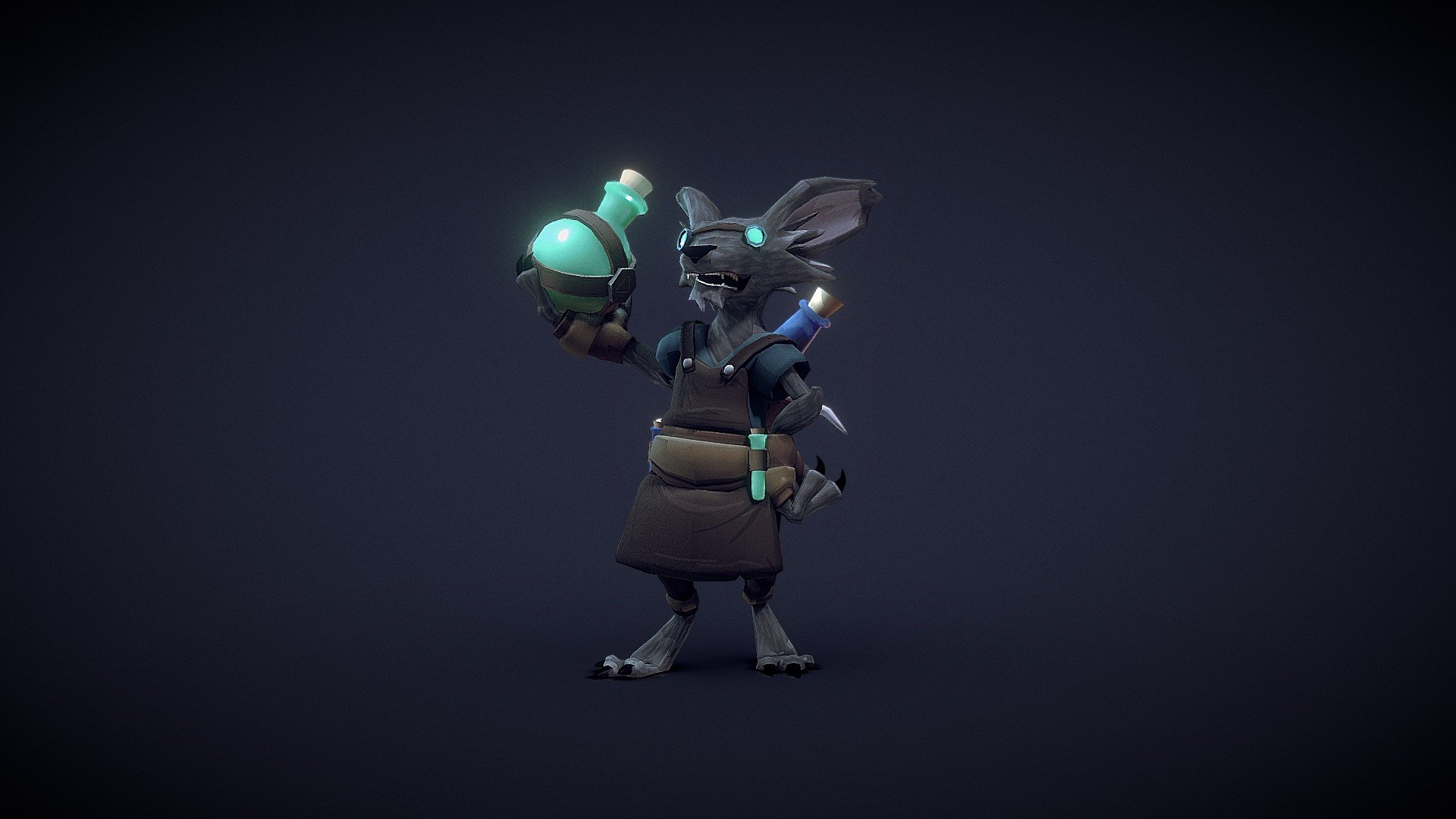 Alchemy Rat - 3D model by SeanNicolas [311f78b] - Sketchfab