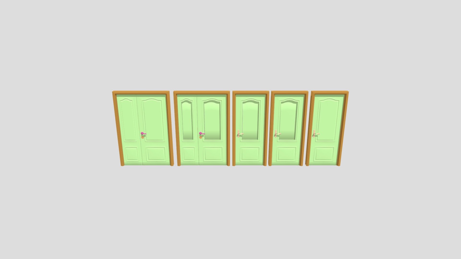 Set _ Door _01 - 3D model by felipemora77 [311f9e5] - Sketchfab