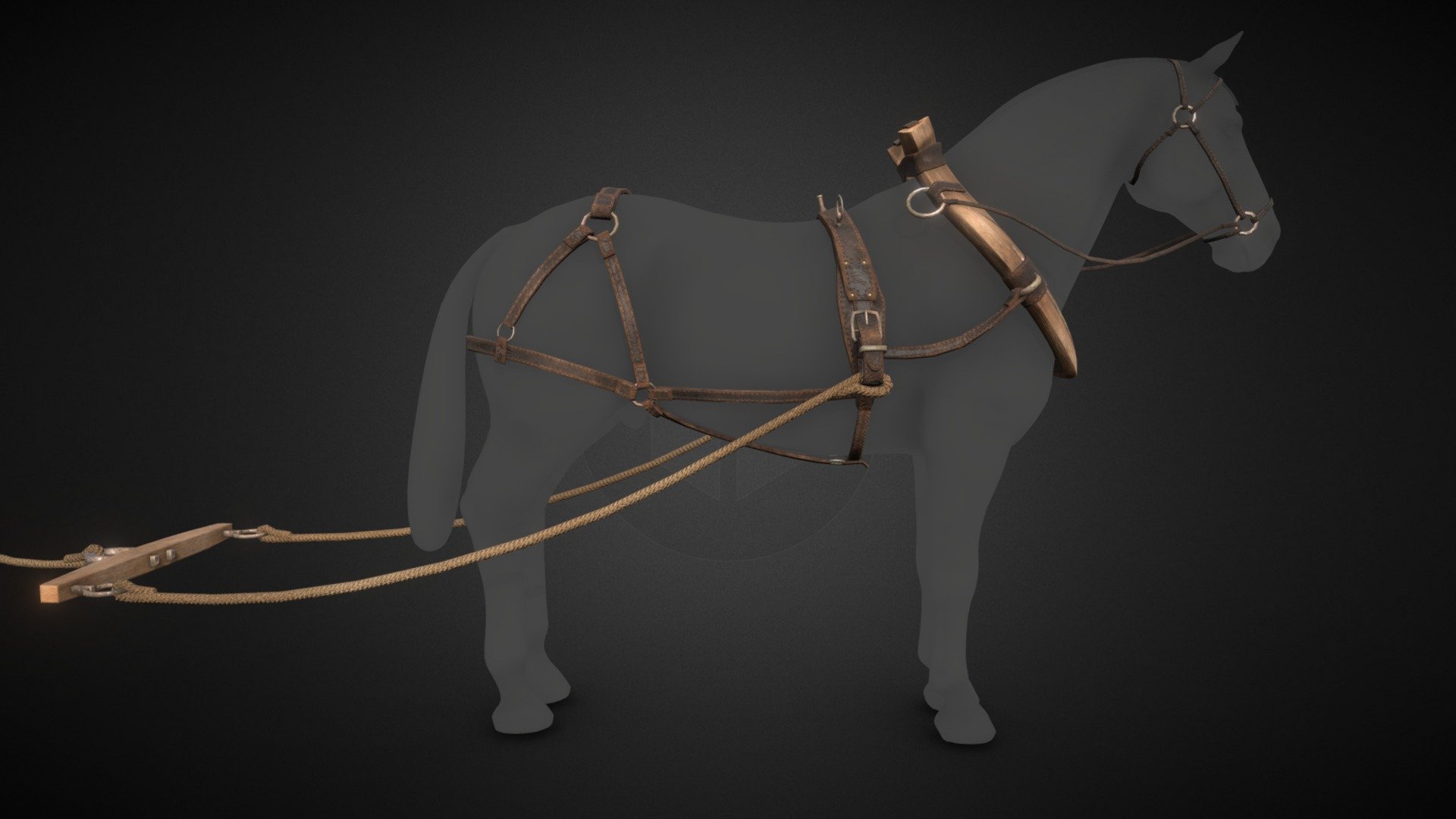 Horse - 3D model by onix.unity [3120662] - Sketchfab