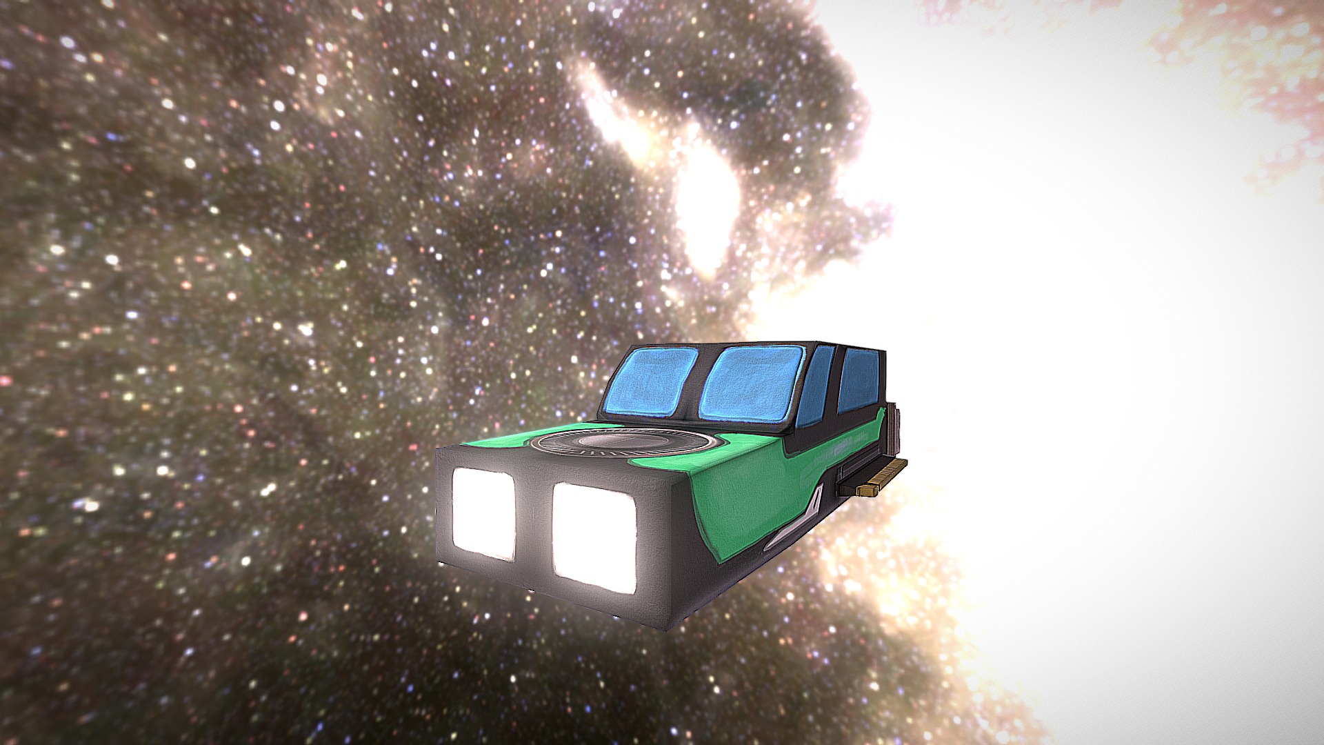 GPU Powered Car - 3D model by AhmedAnis [3121405] - Sketchfab