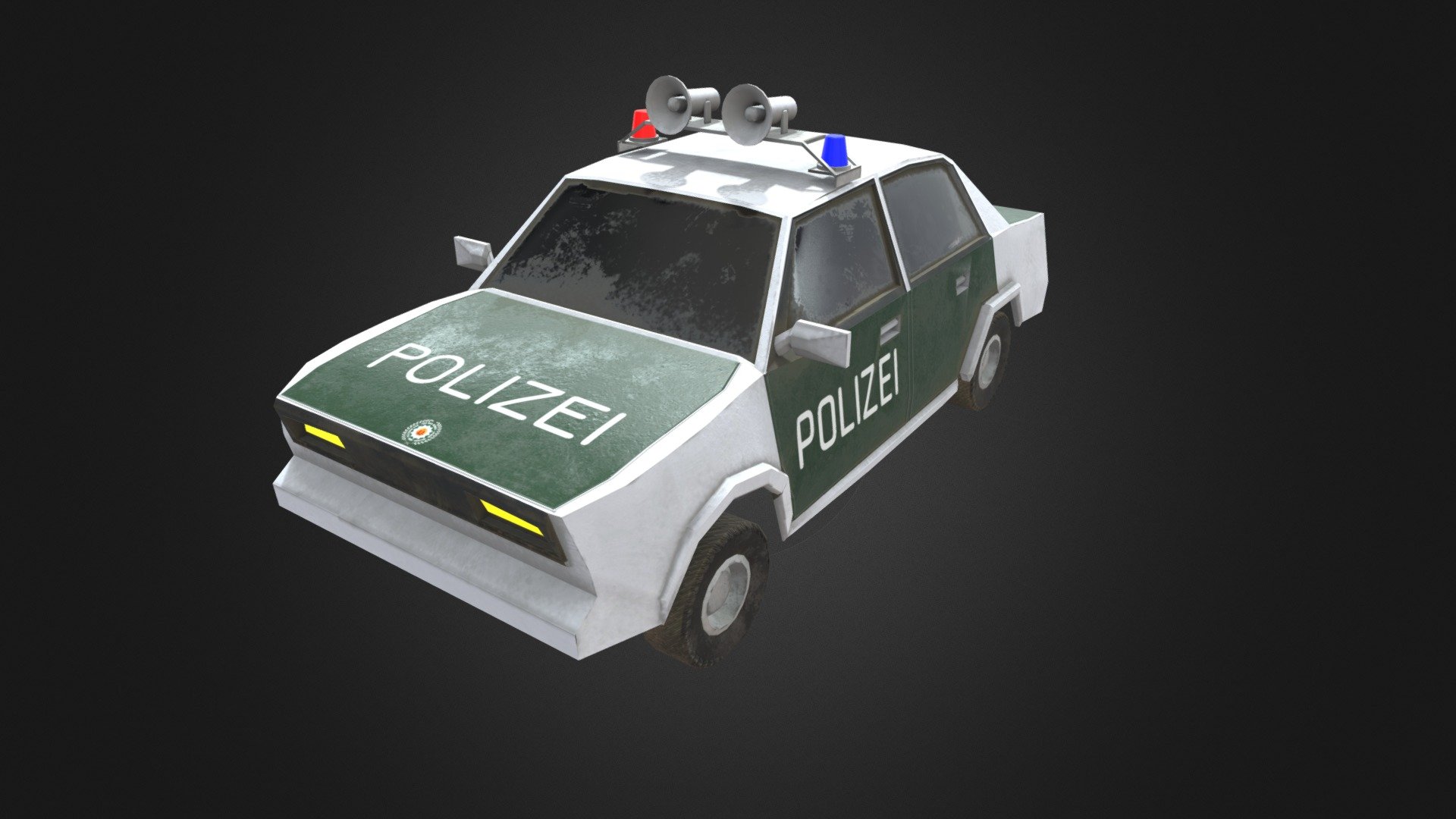 DDR Police Car - 3D model by Outsofbounds (@finnmueller10) [3122462 ...
