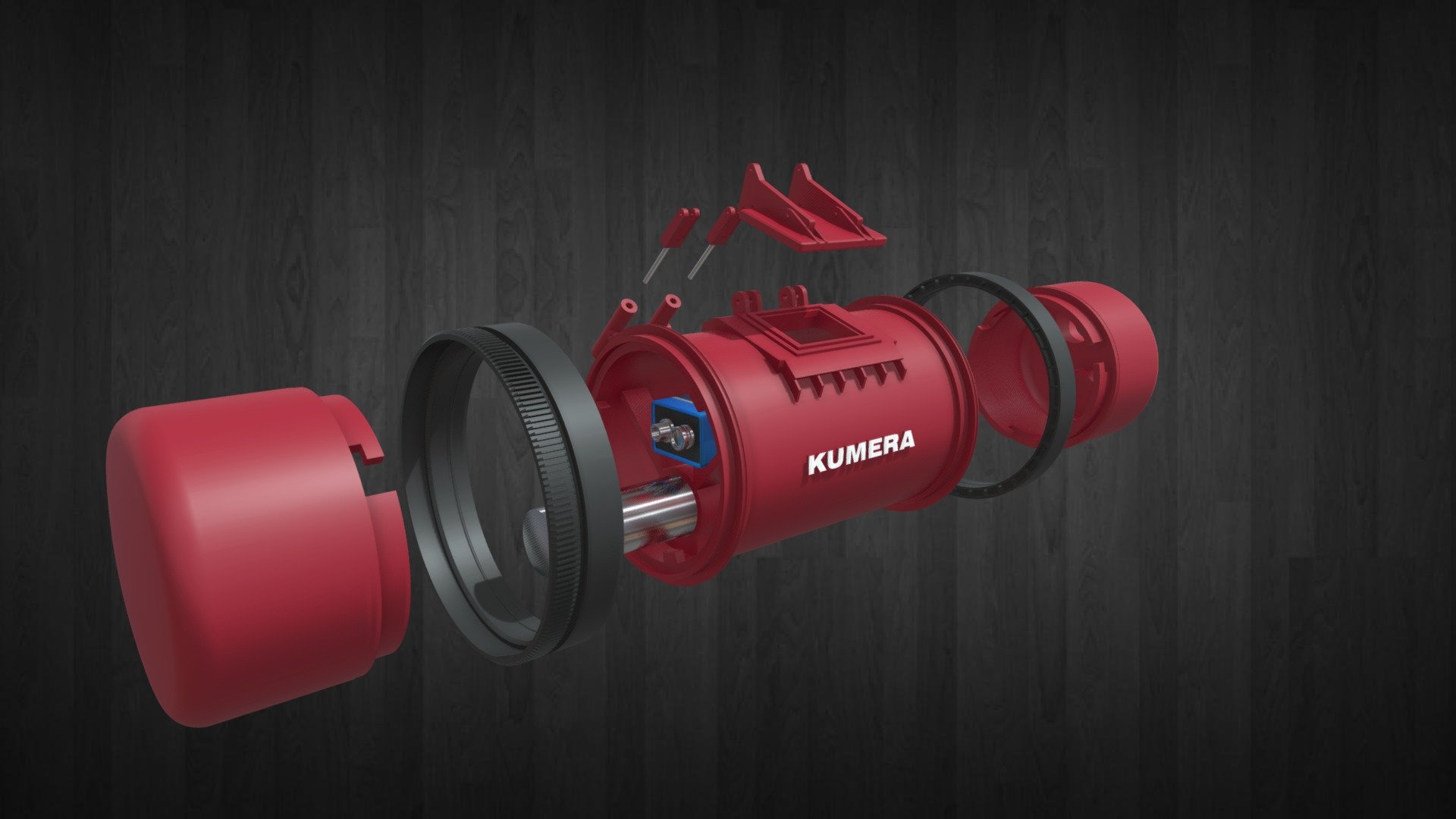 Kumera Anode Furnace and Incinerator - 3D model by Tapio Lähde ...