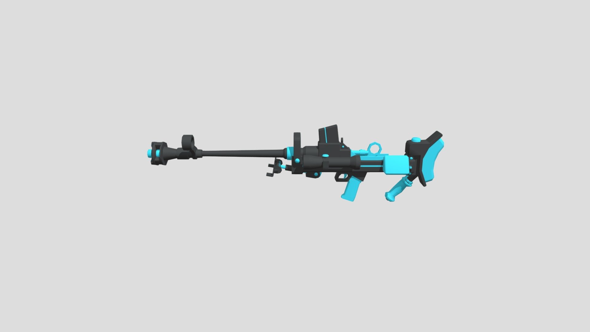 [Blue Archive Weapon] - Kakudate Karin - Download Free 3D model by ...