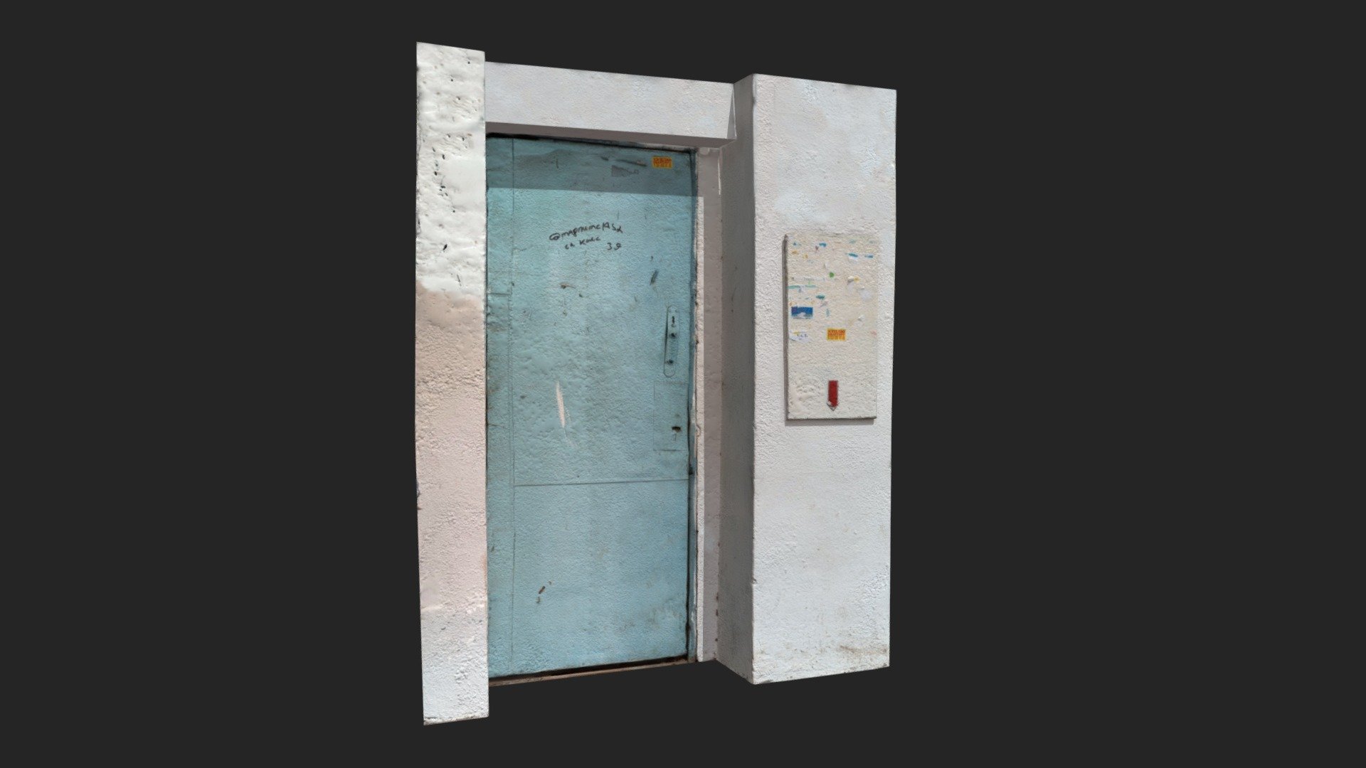 Photogrammetry. Basement entrance - 3D model by LilRocky [3124969 ...