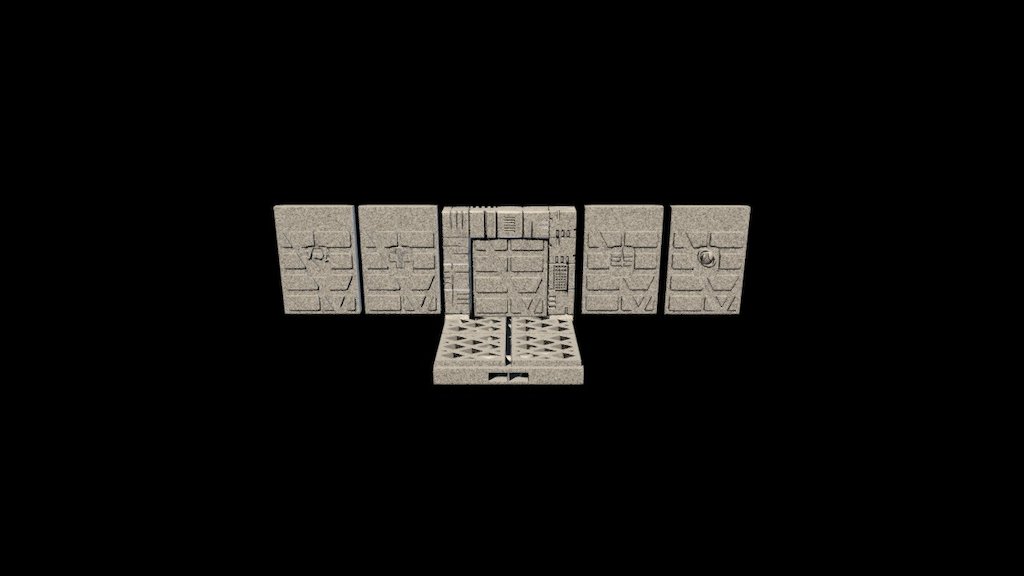Door Display - 3D model by RBDMWILL (@skipatlan) [31250d4] - Sketchfab