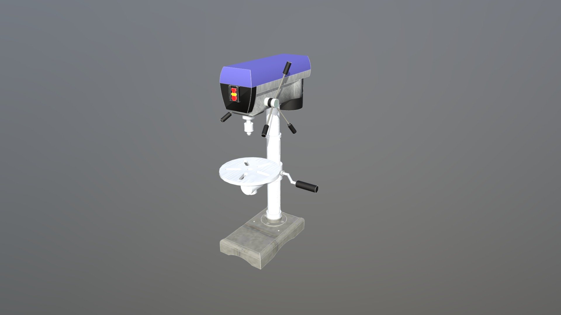 Drill press - 3D model by joeness [3127416] - Sketchfab
