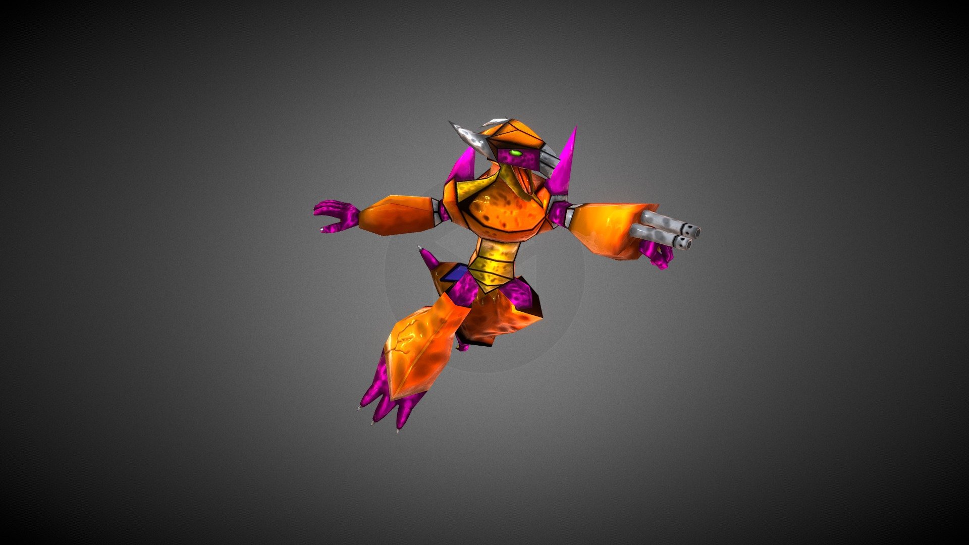 Ferion Dual Gun - Buy Royalty Free 3D model by loriserio [31276a7 ...