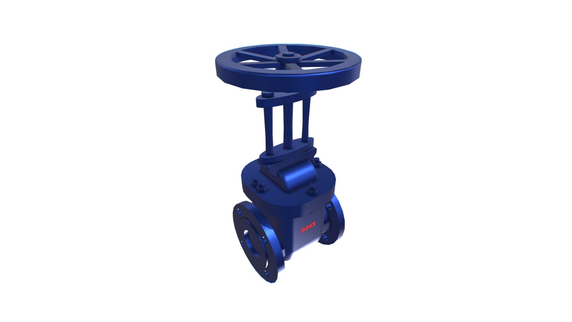 BOSS - Gate Valve - Fig 7XS PN6 - 3D model by bimstore (@Revitspace ...