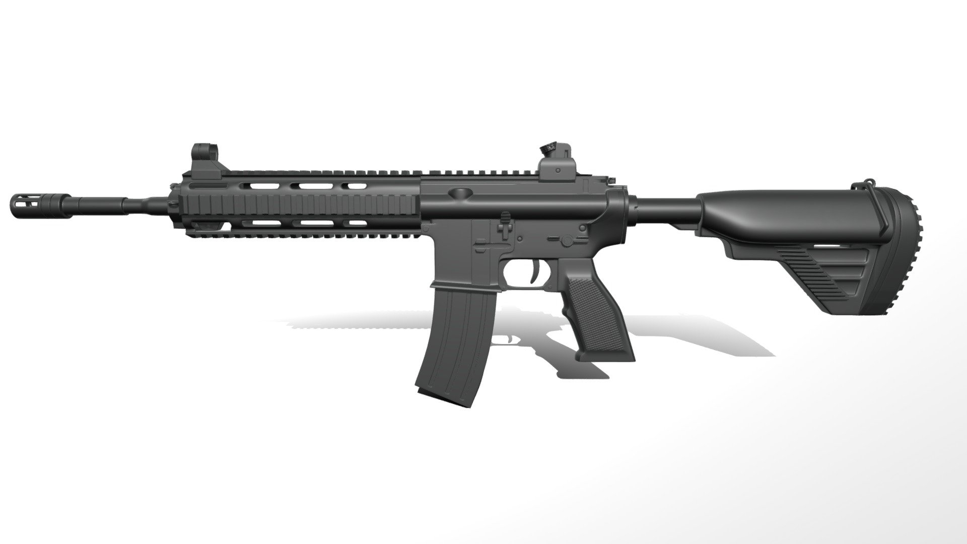 M416 - Download Free 3D model by AdamRichard [3128237] - Sketchfab