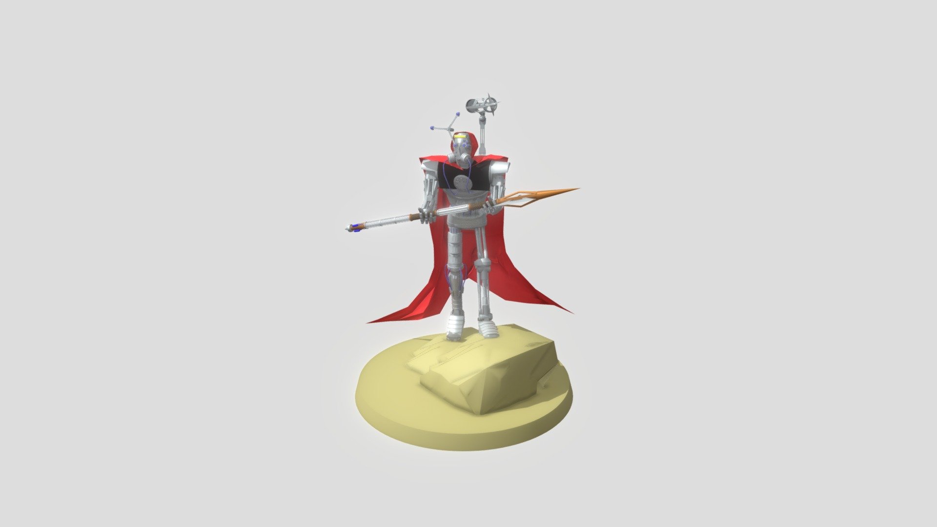 tech priest - Download Free 3D model by flinto1298 [312a6fb] - Sketchfab