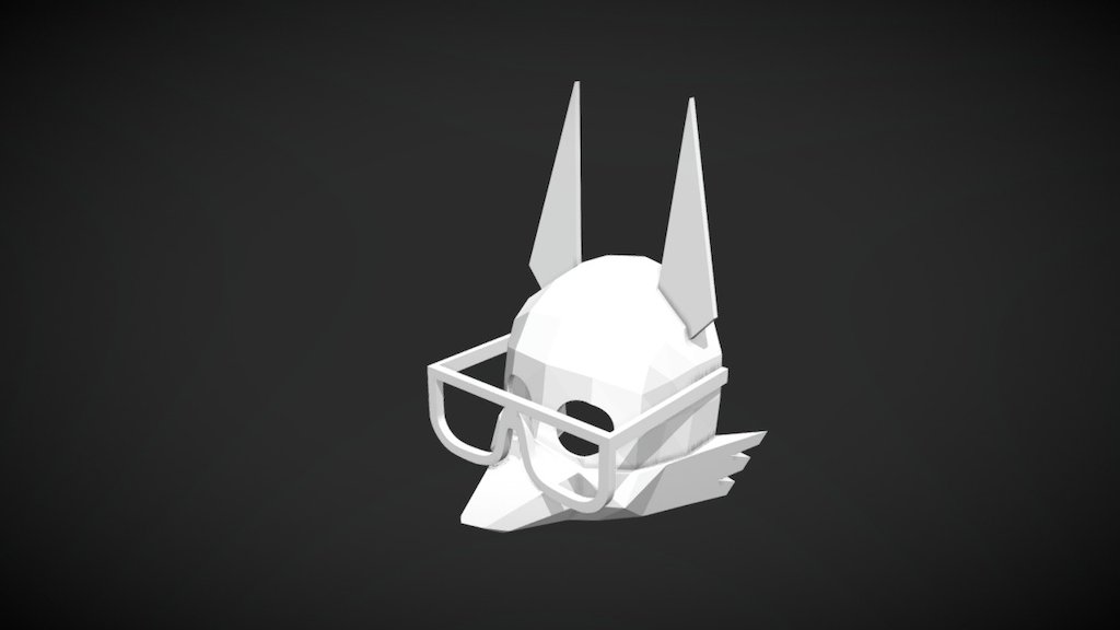Foxx Mask - 3D model by goldiefoxx [312d130] - Sketchfab