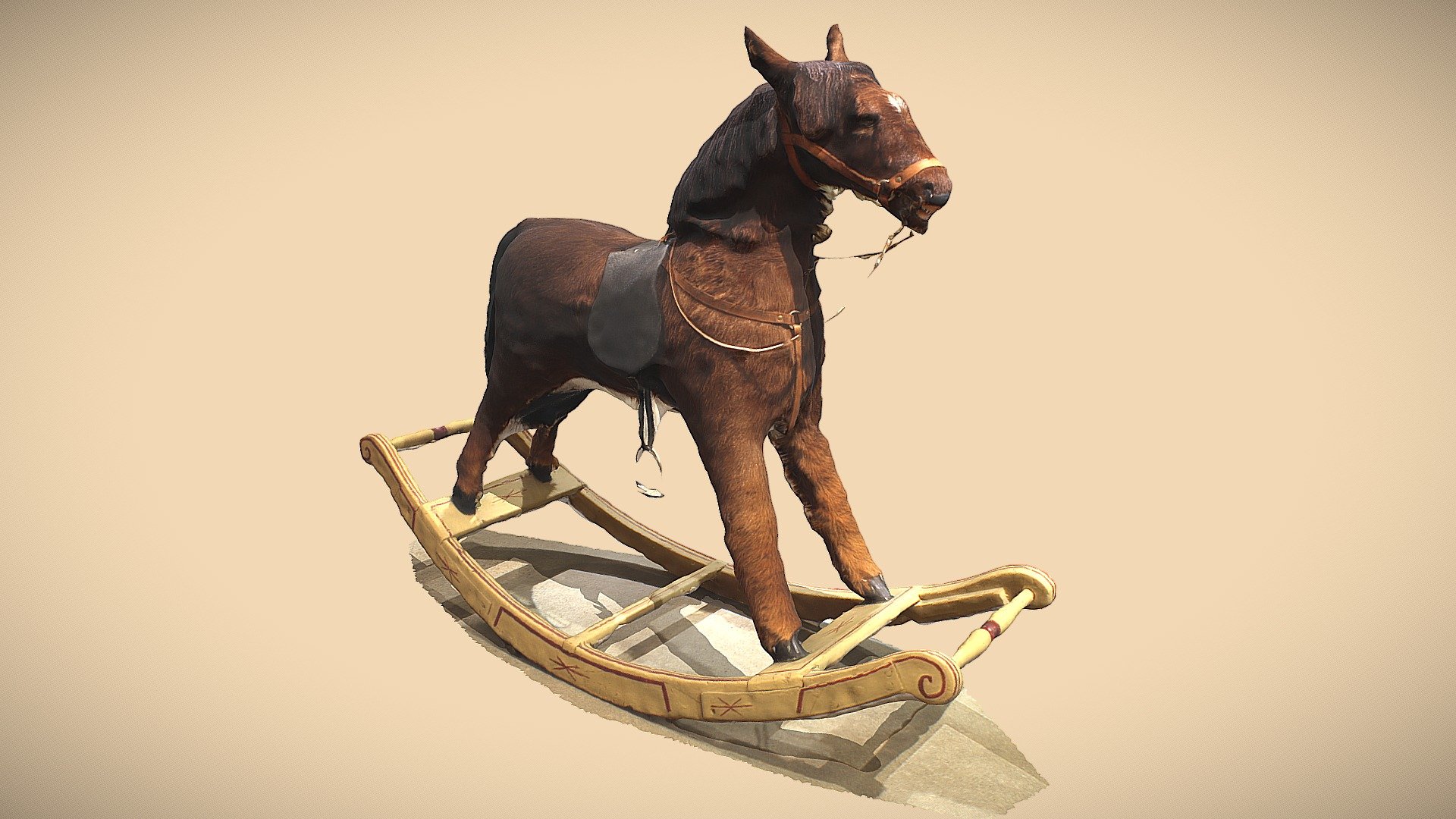 Rocking Horse - 3D model by Surface Impression (@surfaceimpression ...