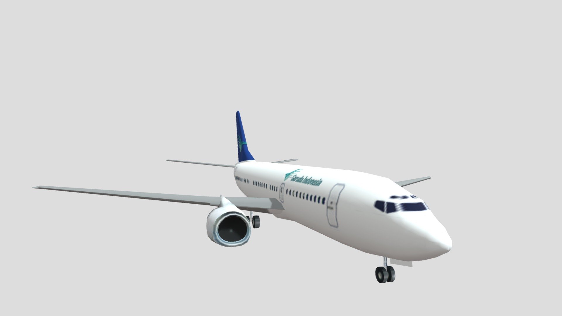 737garuda Indonesia - Download Free 3D model by taeemtasbi [312e0e5 ...
