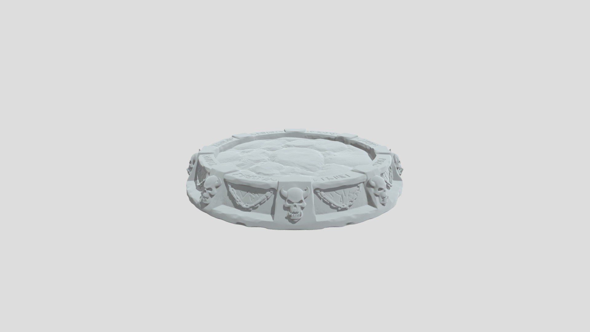 Skullbound Altar - Download Free 3D model by Kakwat [3131596] - Sketchfab