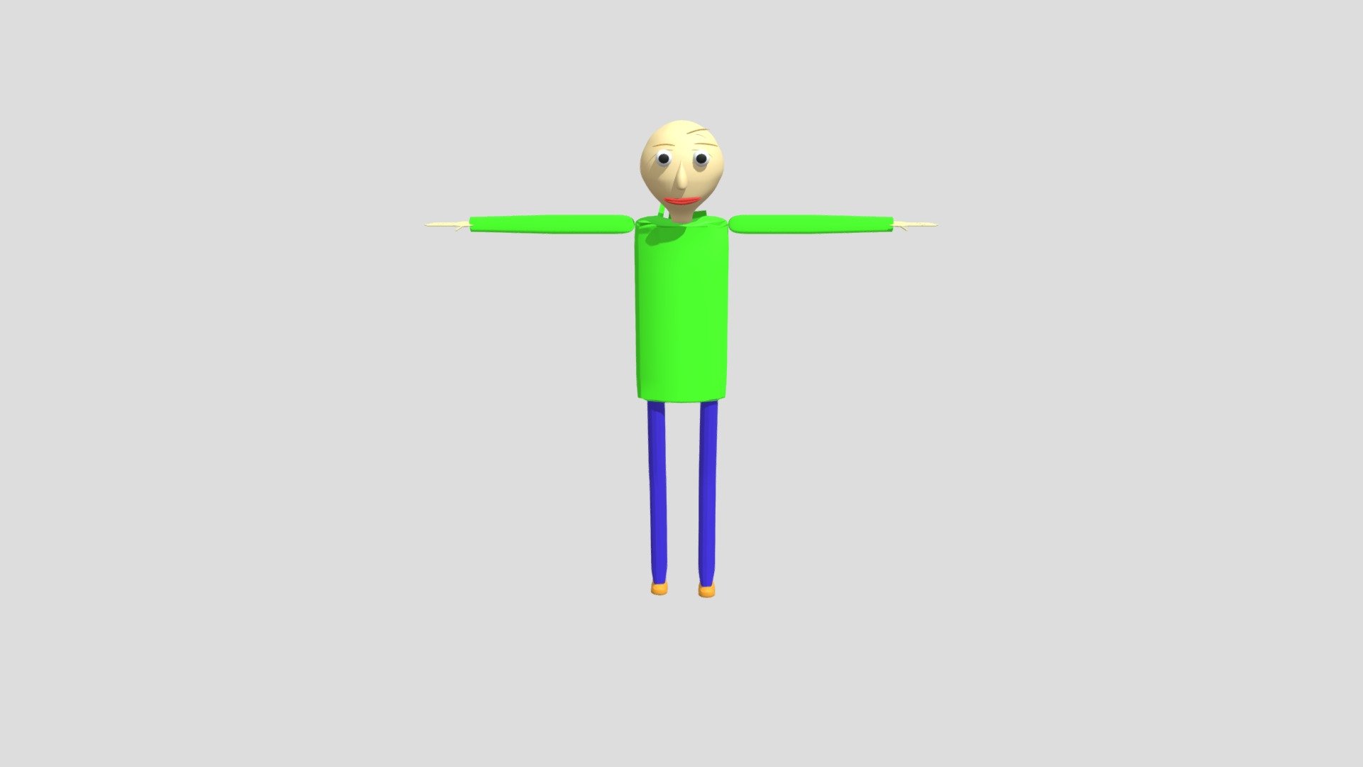 Baldi V3 - 3D model by leilasouza83 [313483a] - Sketchfab