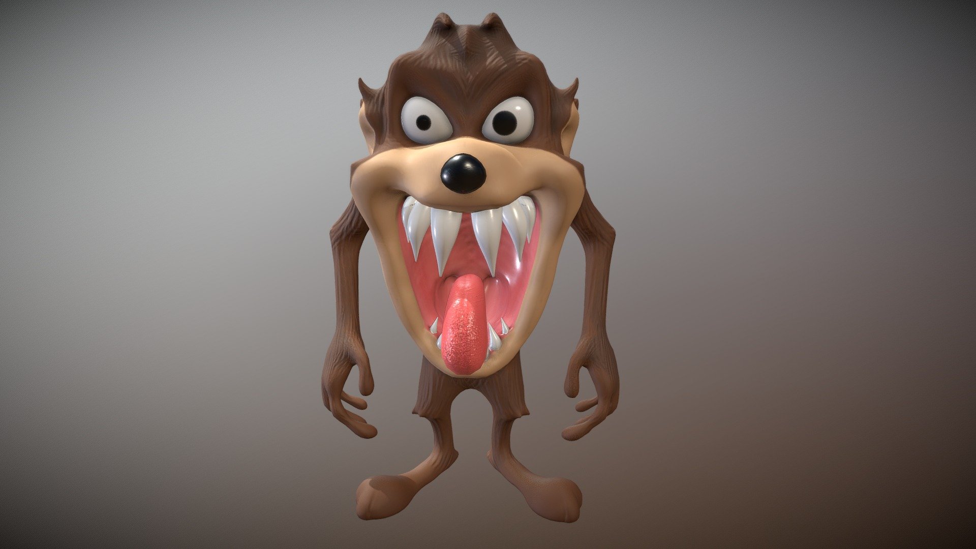 Taz - 3D model by Francisco (@UndoPancho) [3134f99] - Sketchfab