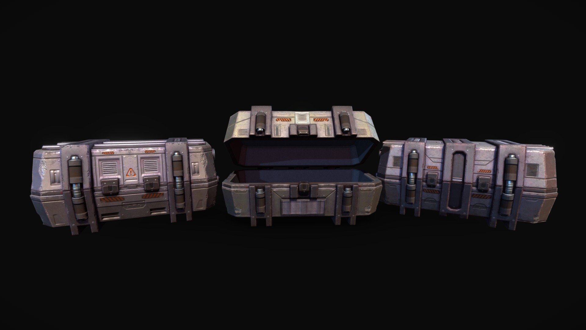 Sci-Fi Crates Set - 3D model by KaylaMiller191 (@KaylaMiler191 ...