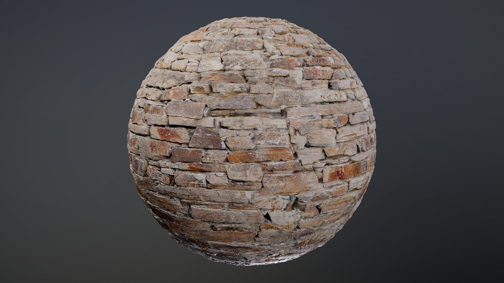 Stone Wall PBR Texture 06 - Buy Royalty Free 3D model by romullus ...