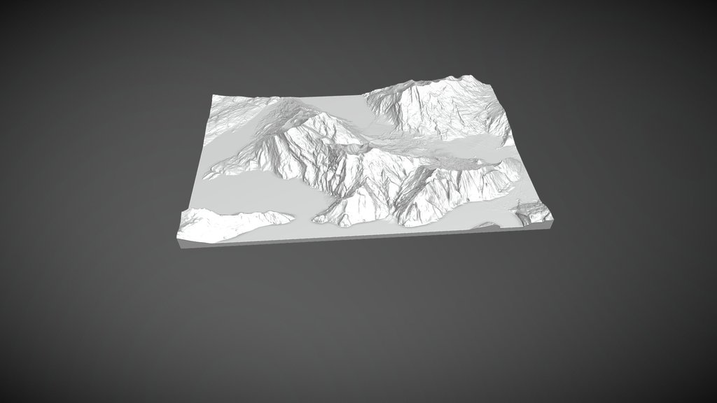Relief Rigi - A 3D model collection by 3D Lütolf (@3dluetolf) - Sketchfab