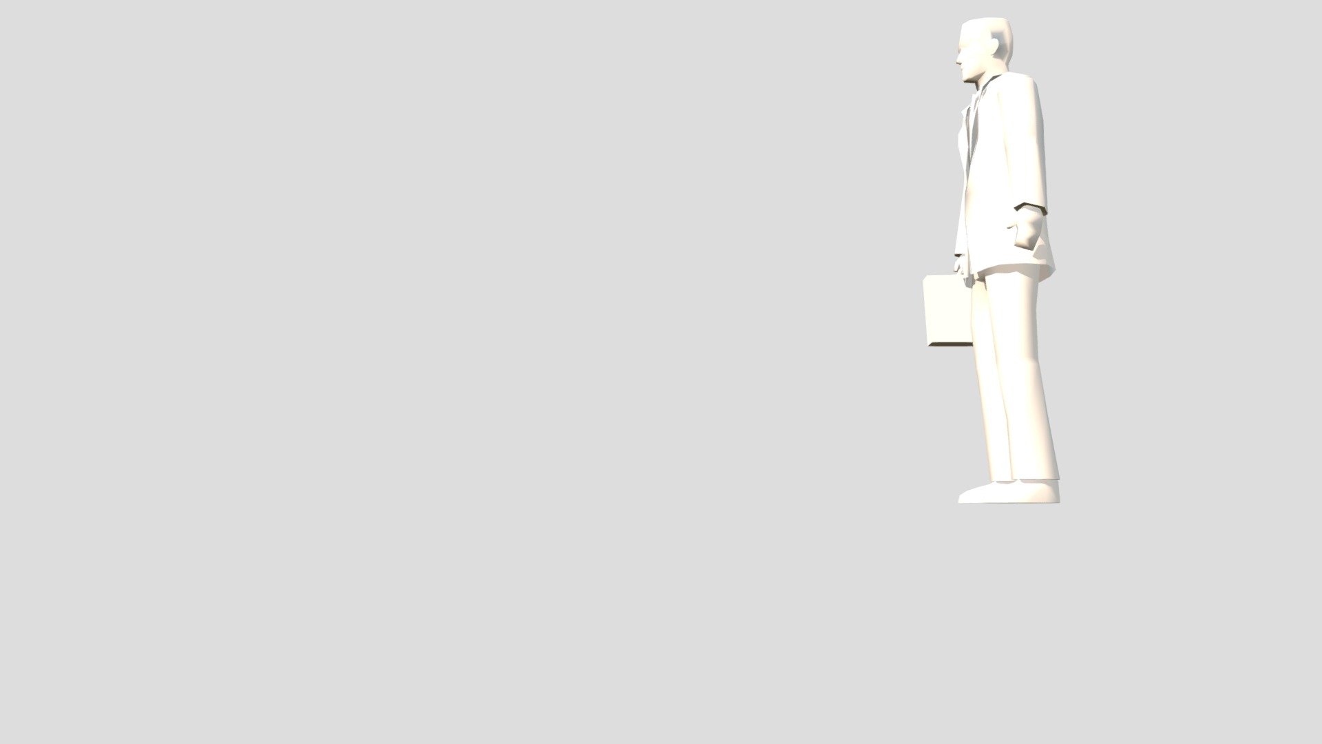 G-Man HD (untextured) - Download Free 3D model by jujumar123 [31365af ...