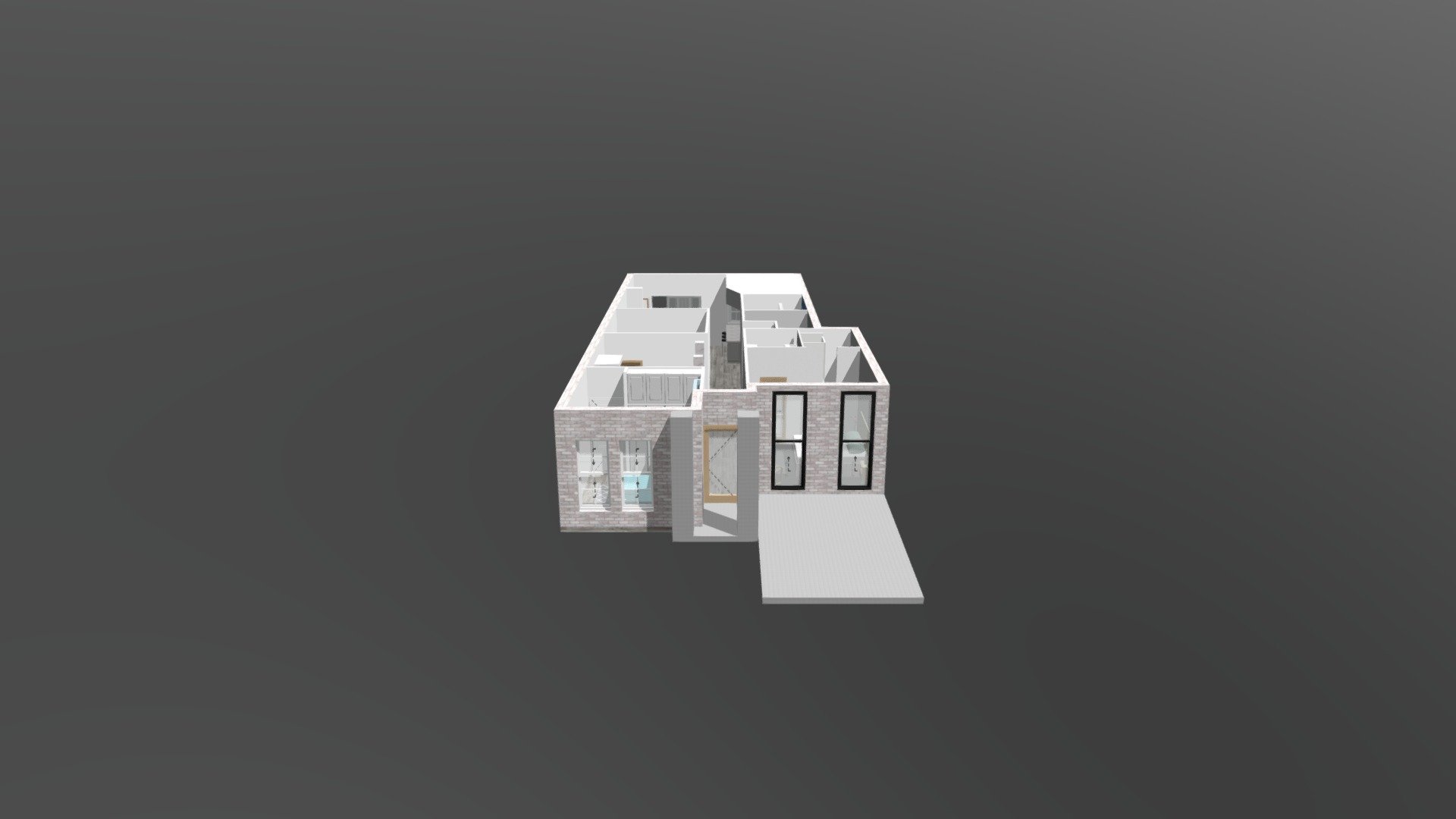 FINAL HOUSE MERGE - 3D model by caleb_richo [3137e9f] - Sketchfab