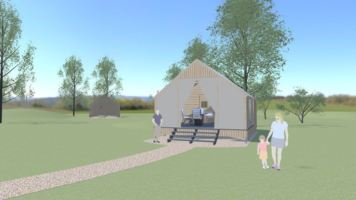 Glamping 3D models - Sketchfab