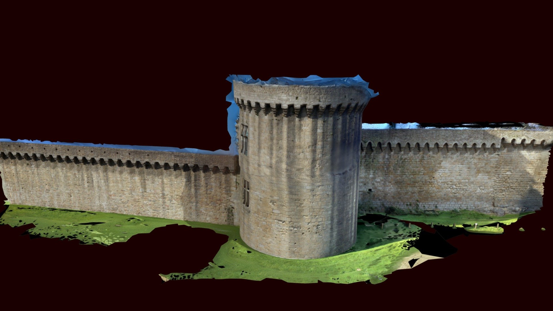 Remparts Vannes - Download Free 3D model by Théo Derory (@Theo.Derory ...