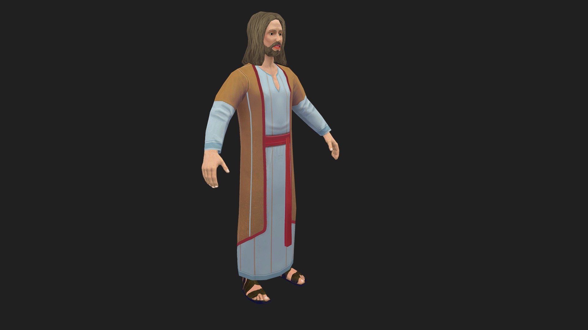 Jesus - 3D model by 3dsh [313959e] - Sketchfab
