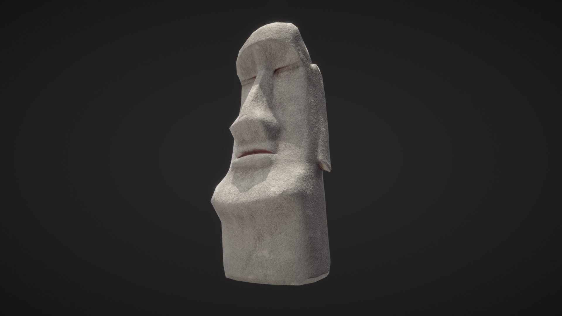 Moai Stone Idol - Buy Royalty Free 3D model by RuslanOz (@KarinaOz ...