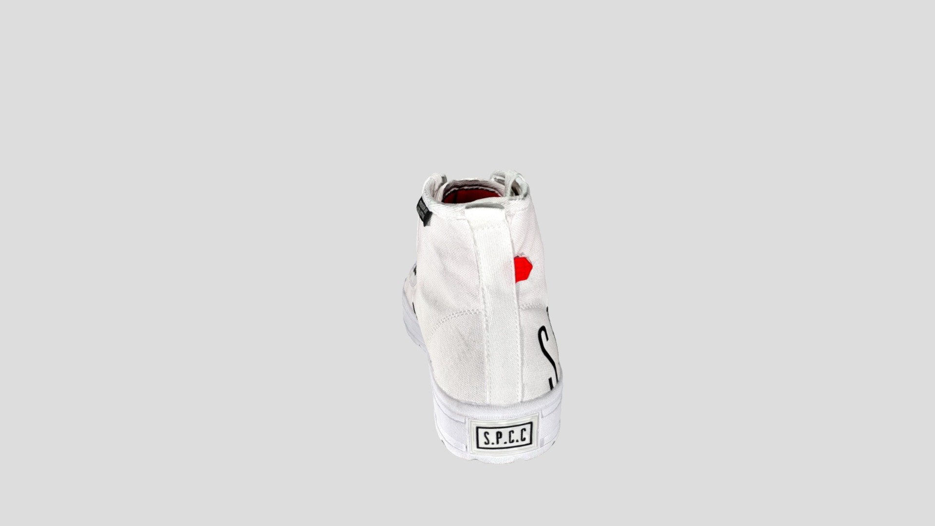 SPCC White Mens High Top - Download Free 3D model by Subwear [313a916 ...