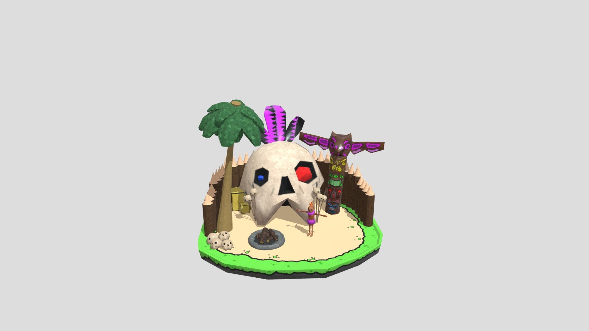 Dingo Dango Full Comp - 3D model by Snapppy [313b9ed] - Sketchfab