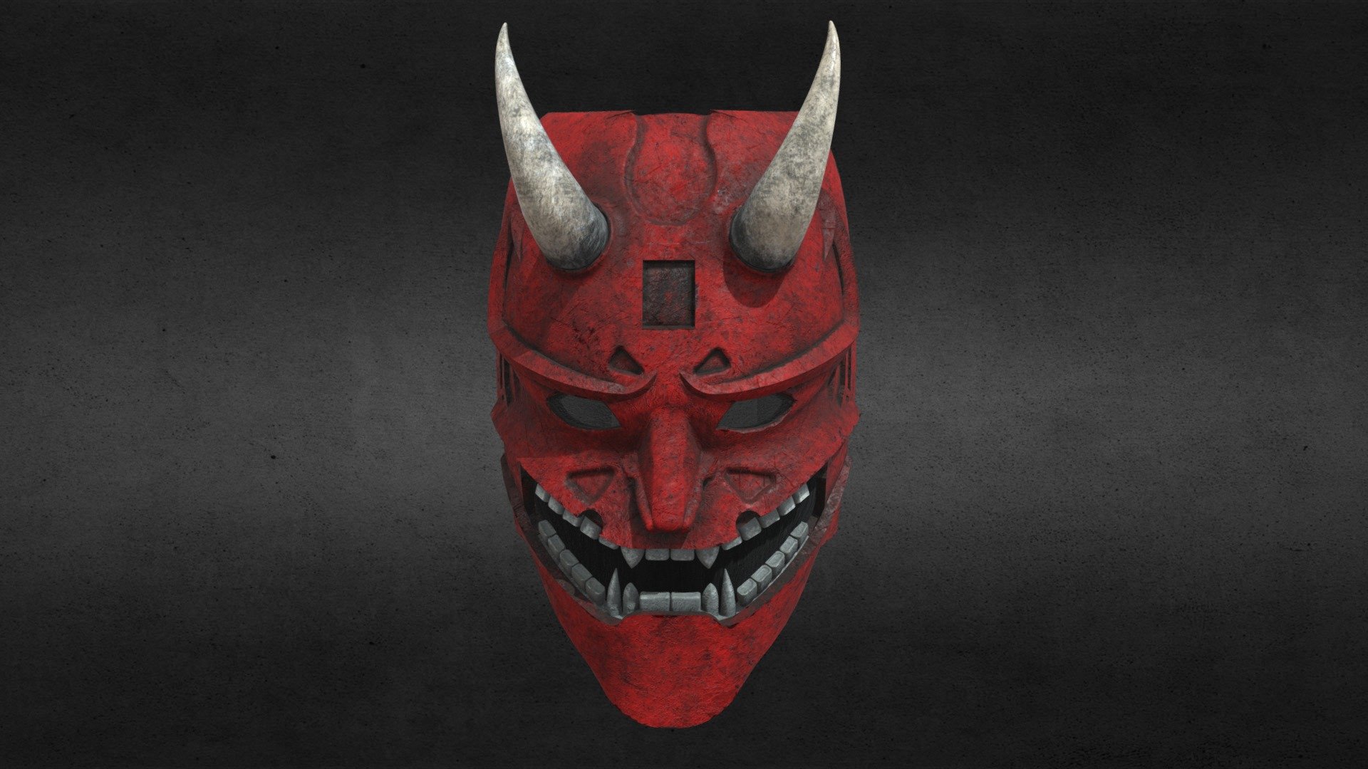 Oni Mask - 3D model by Moonlight_Janitor [313c4ef] - Sketchfab