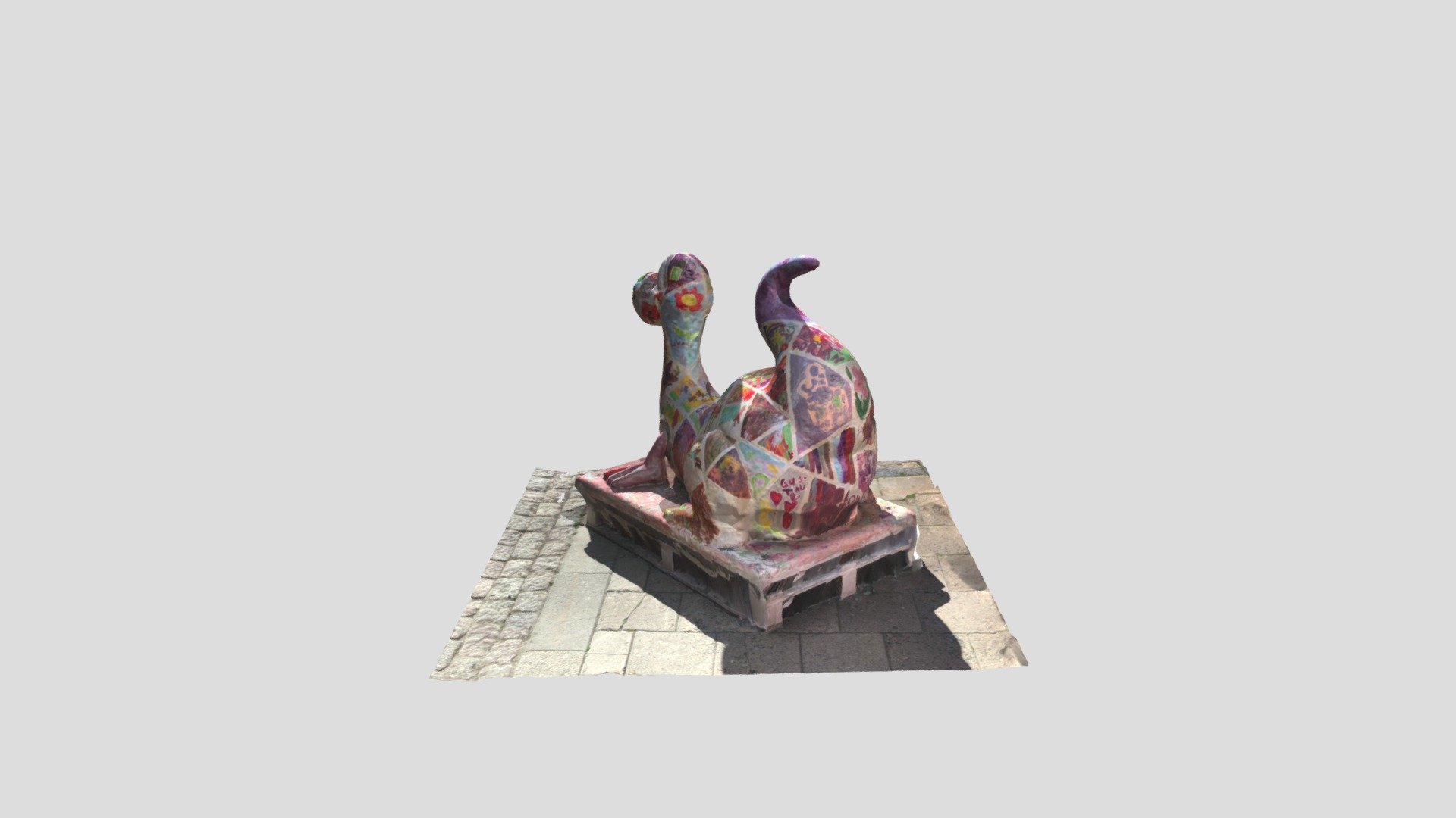 Cute dinosaur 2 - 3D model by Cdog005 [313deb2] - Sketchfab