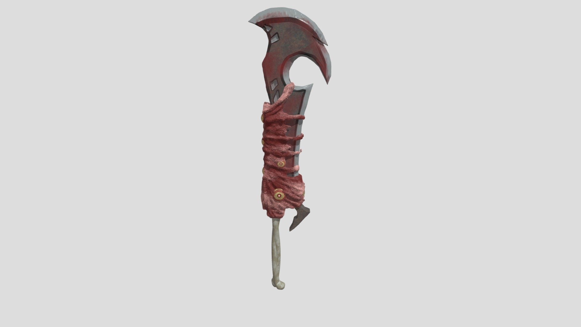 Demon Blade - 3D model by Zhahir (@Flashyyyyyy) [313e00f] - Sketchfab