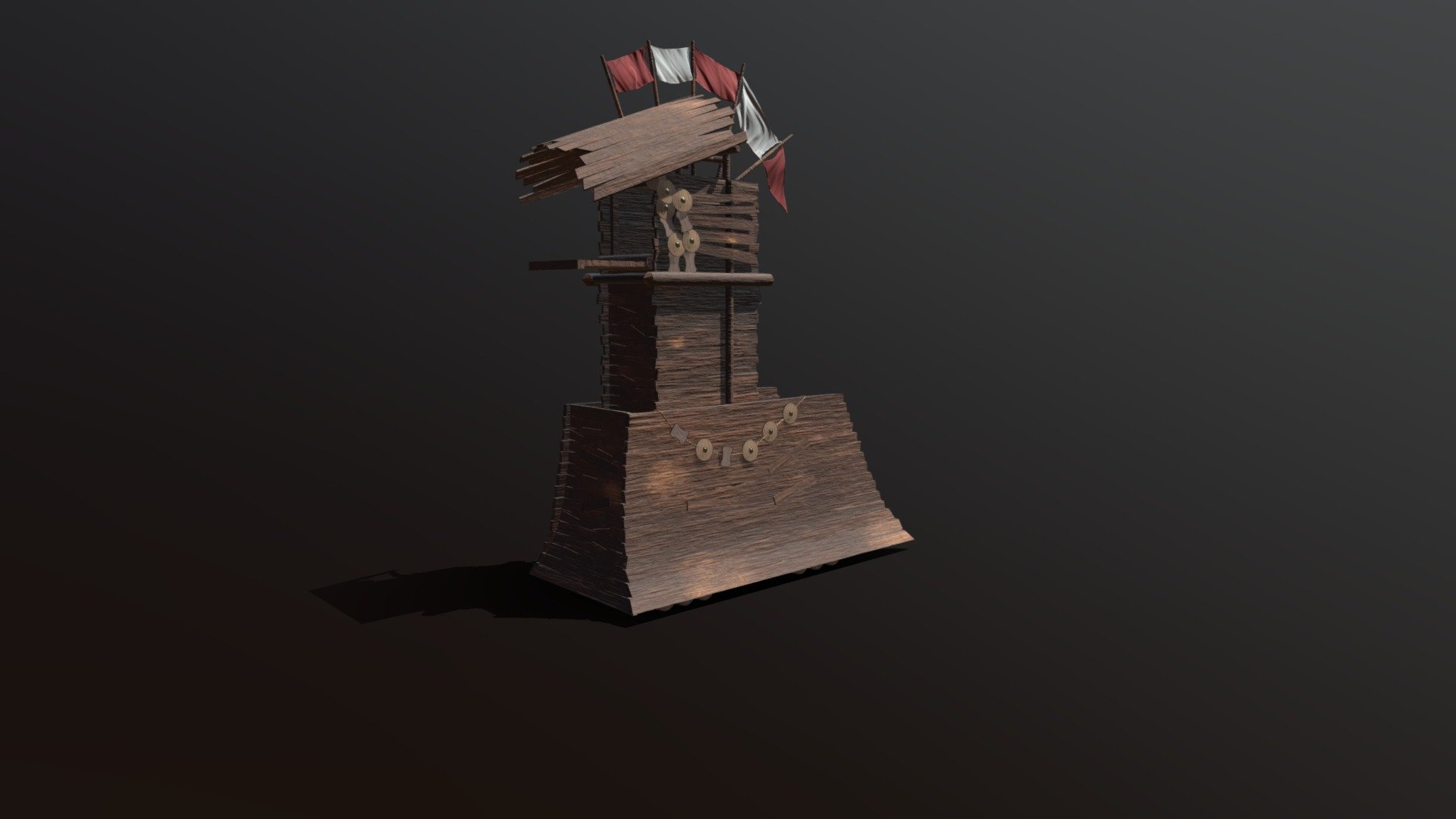 Siege Tower - 3D model by MatthewNixon3DArt [313f45f] - Sketchfab