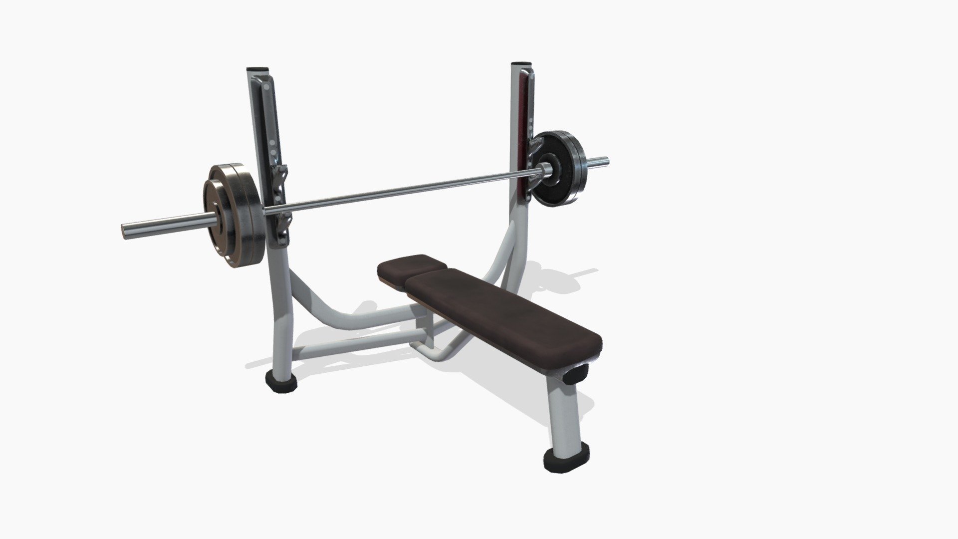 Olympic Flat Bench - Buy Royalty Free 3D model by YodhaGameStudio [3140b7f] - Sketchfab Store