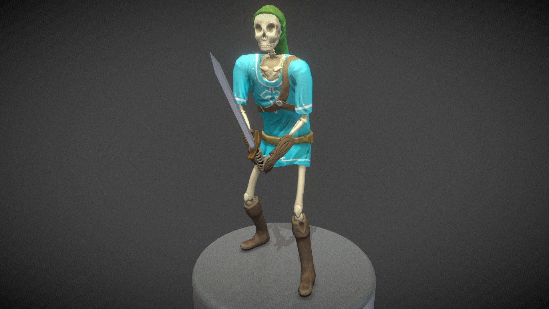 Link_Skeleton - 3D model by jeremy.lerho [314107a] - Sketchfab