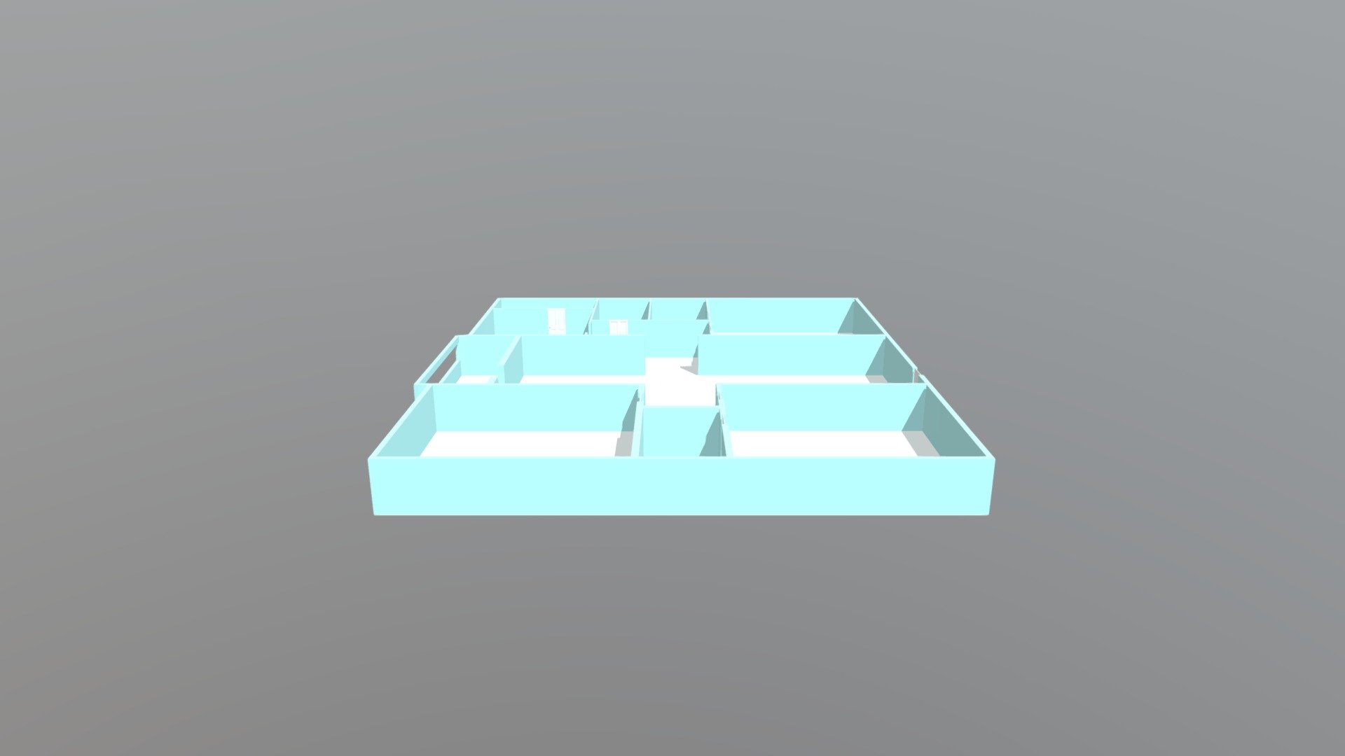 Flat Building - 3D model by rokesr22 [3141442] - Sketchfab