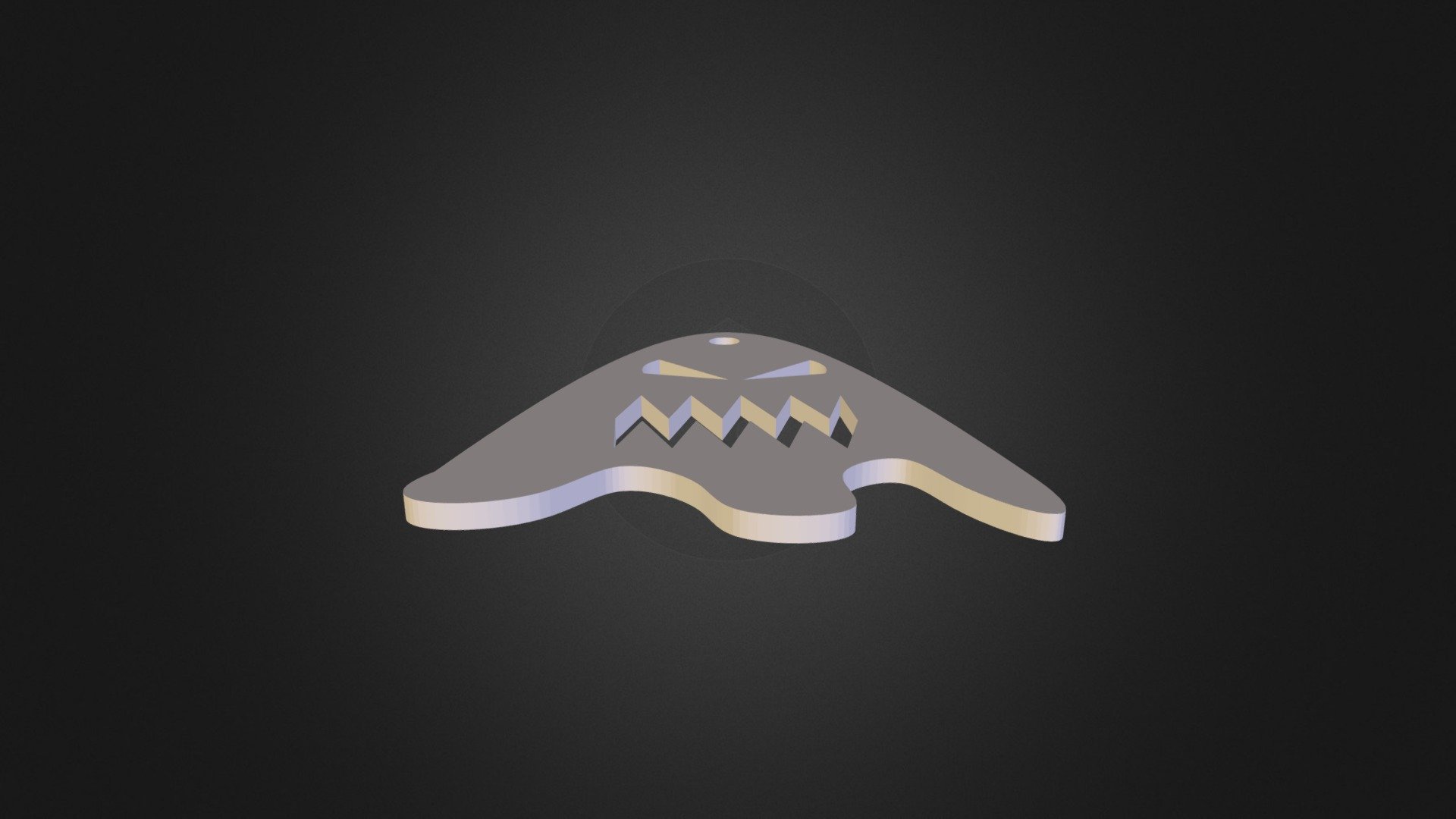 Scary Ghost Keyring - 3D model by 3dindustries [31422a6] - Sketchfab