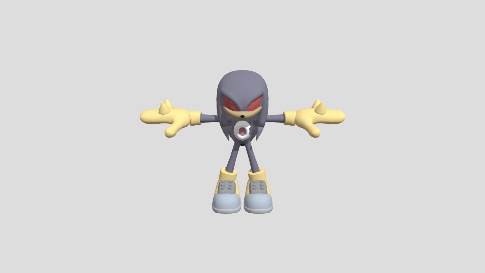 Mecha Knux(Normal) - Download Free 3D model by NiB (@NiB_) [3142ad9 ...