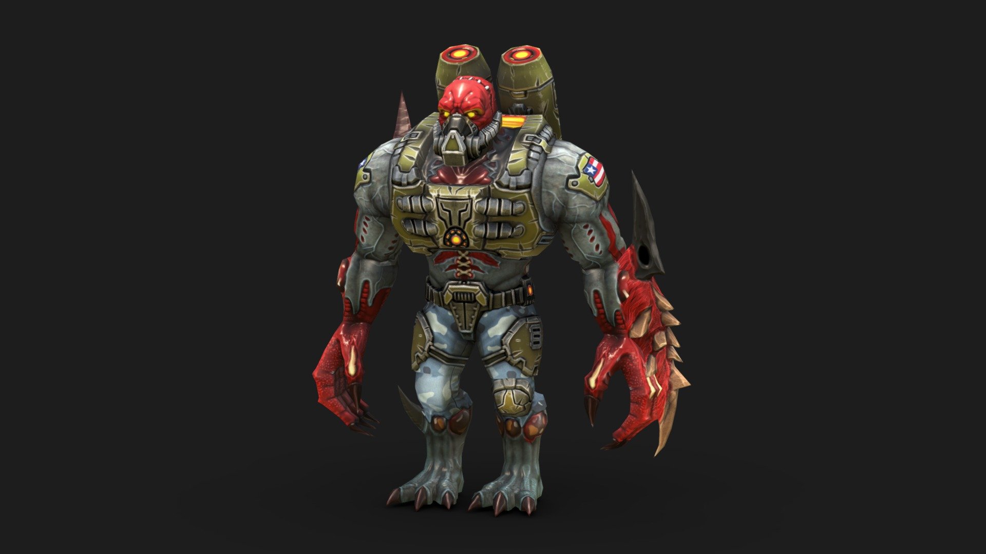 Zombie_minibos_05 - 3D model by CC (@ccsf) [314337d] - Sketchfab