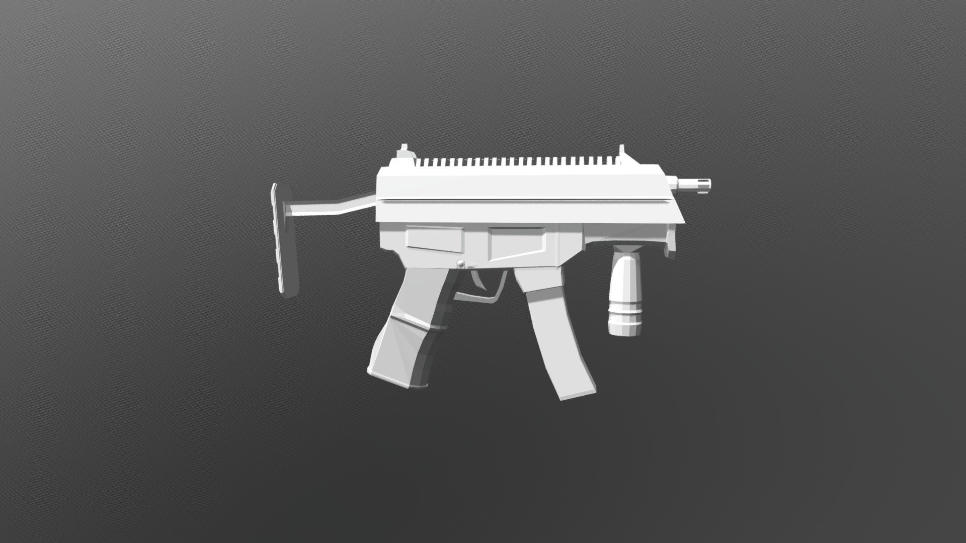 Smg - Download Free 3D model by watercat [3143bea] - Sketchfab