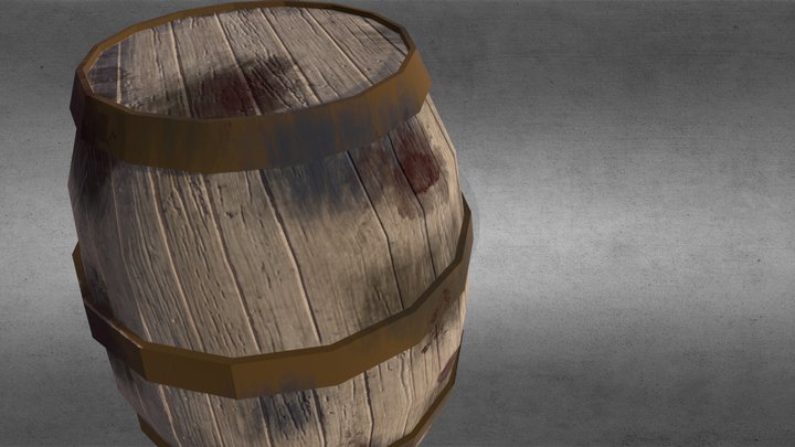 Old-barrel 3D models - Sketchfab