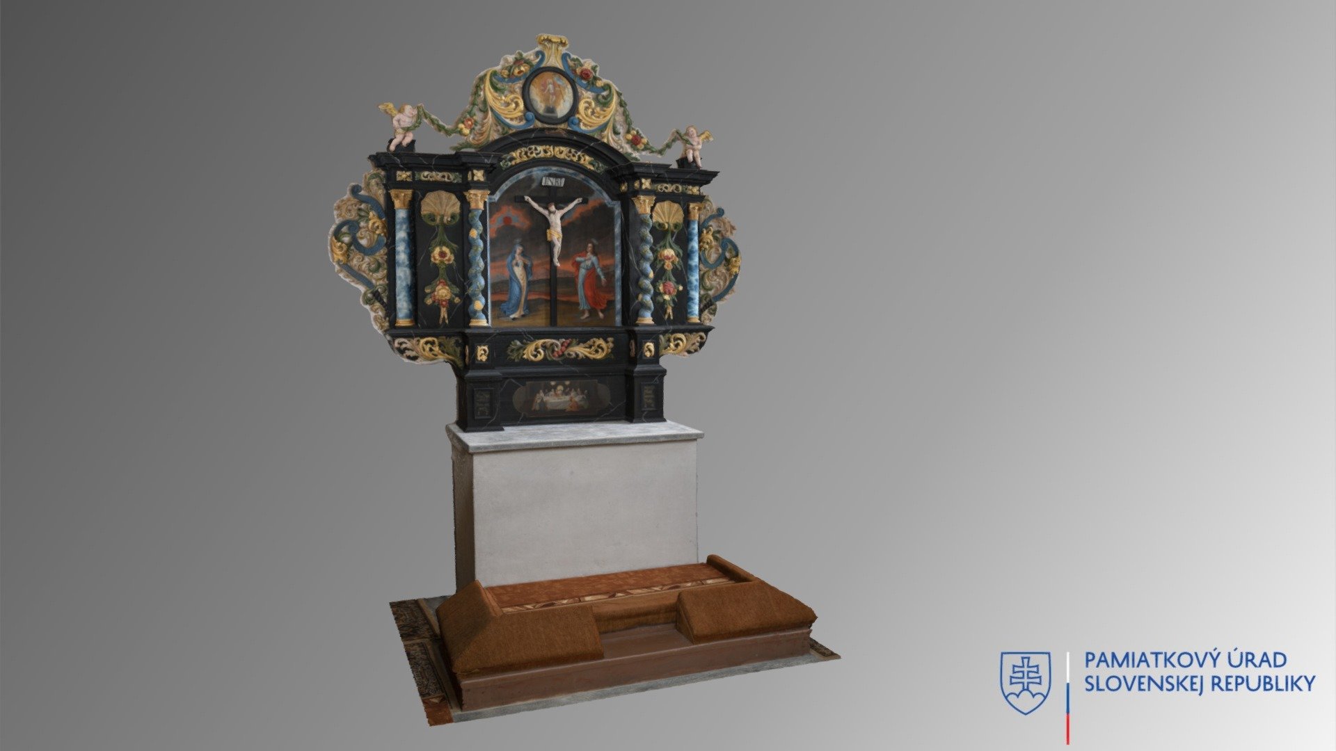 Roštár - oltár - 3D model by Pamiatkový úrad SR (@Pamiatkovy_Urad_SR ...