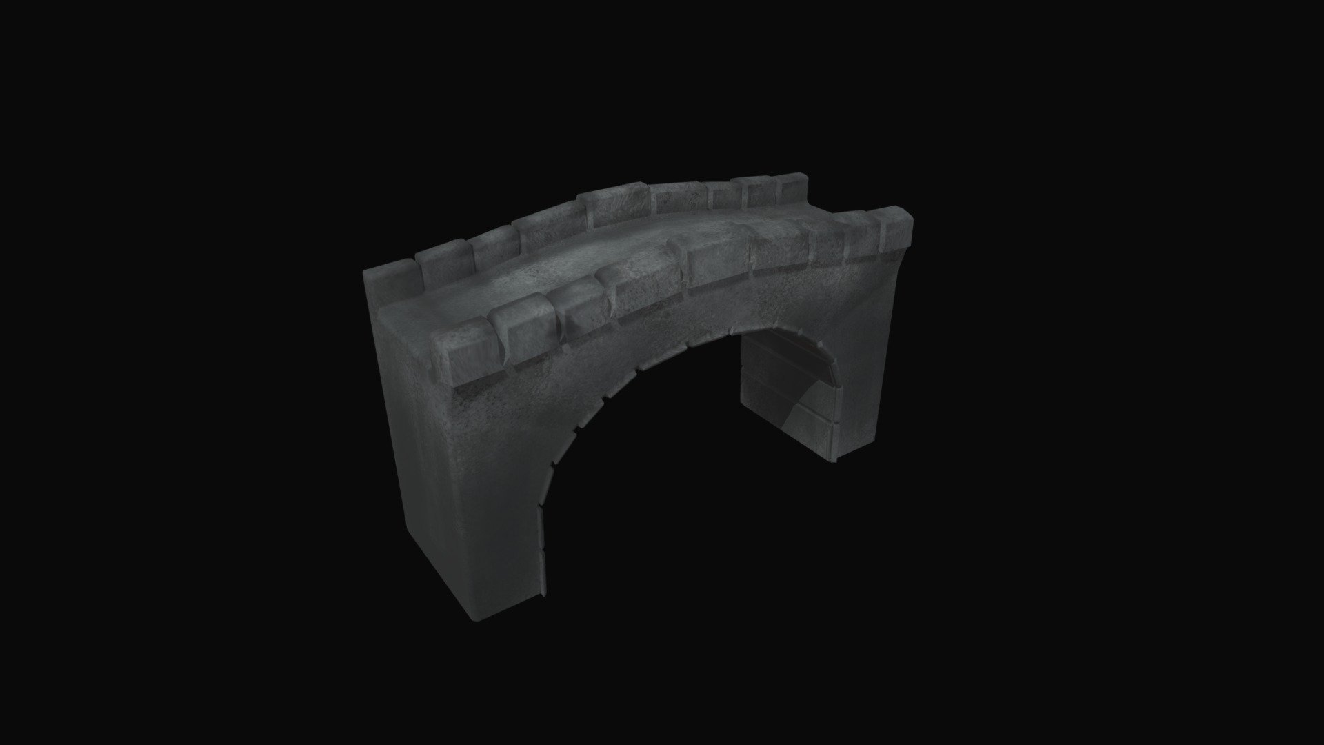Stylized Stone Bridge - Download Free 3D model by Saturniccc [3147f29 ...
