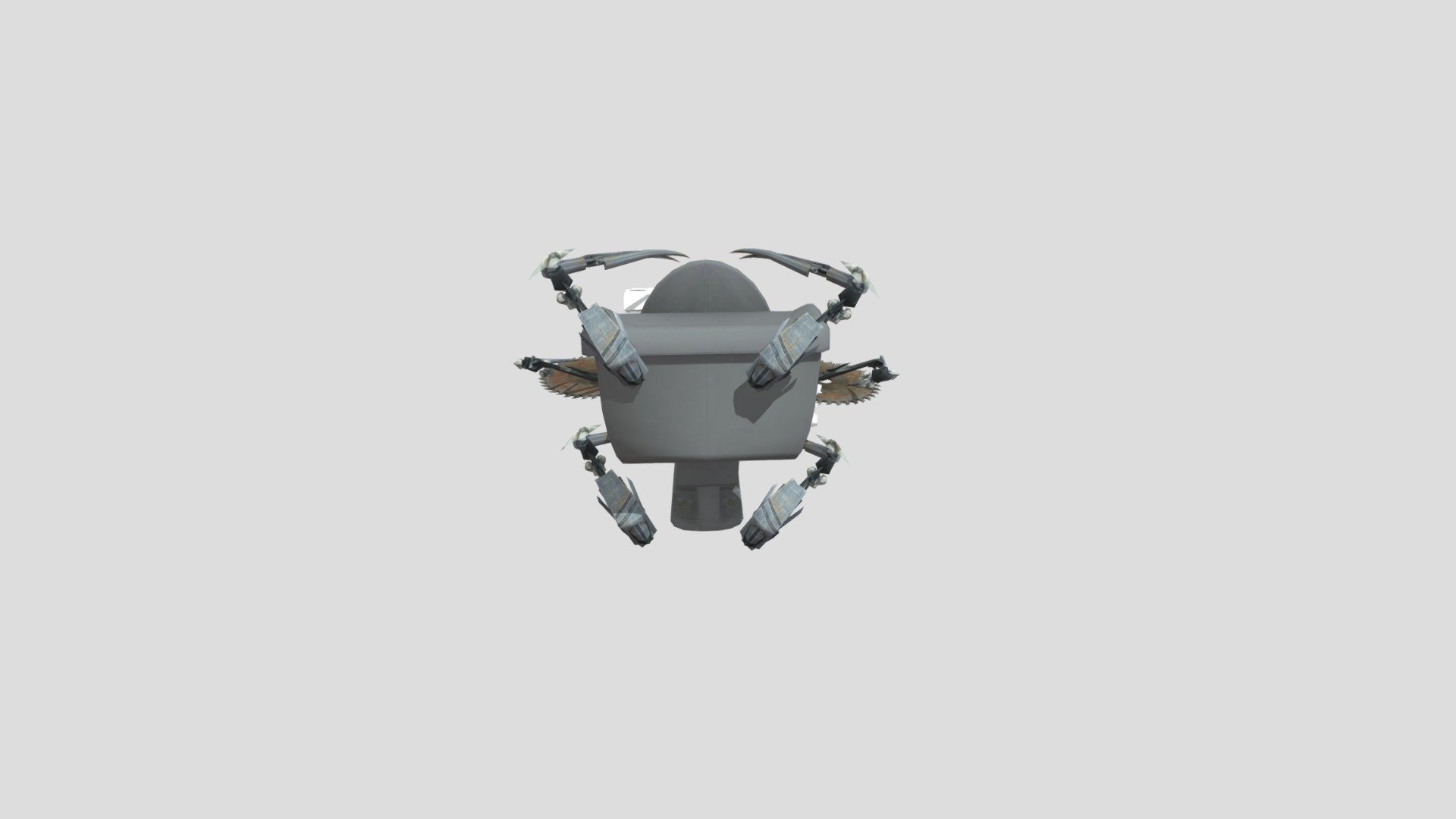 saw spike toilet body - Download Free 3D model by Skibidi maker ...