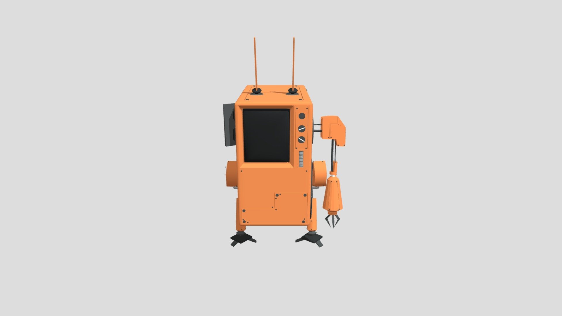 Final Robot - 3D model by aqnais [31497a7] - Sketchfab