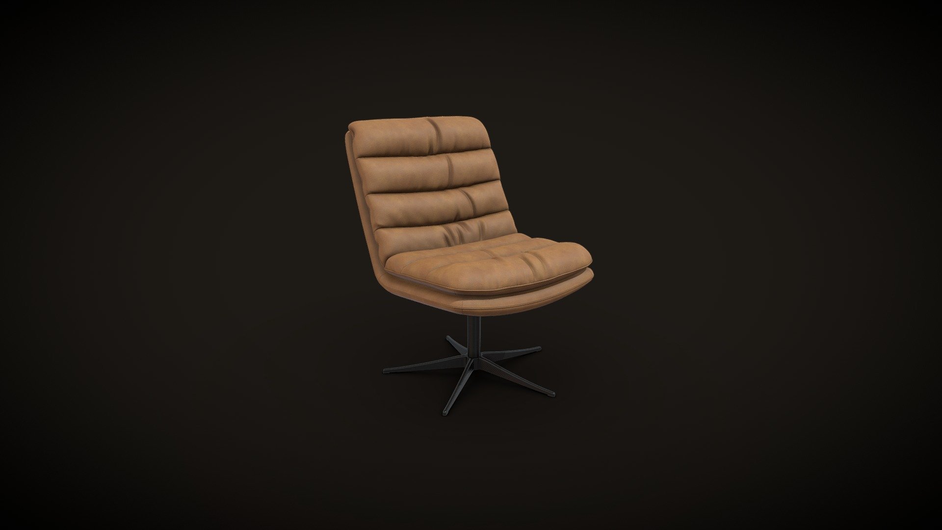 SWIVEL ARM CHAIR - 3D model by Anzalichi [3149dc0] - Sketchfab