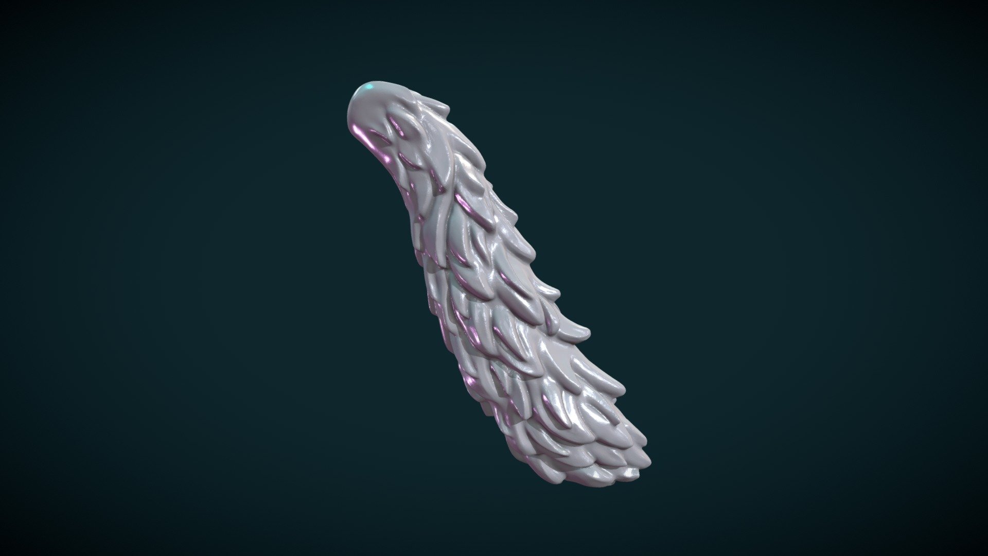 Wolf Tail II - 3D model by Skazok [3149ef6] - Sketchfab